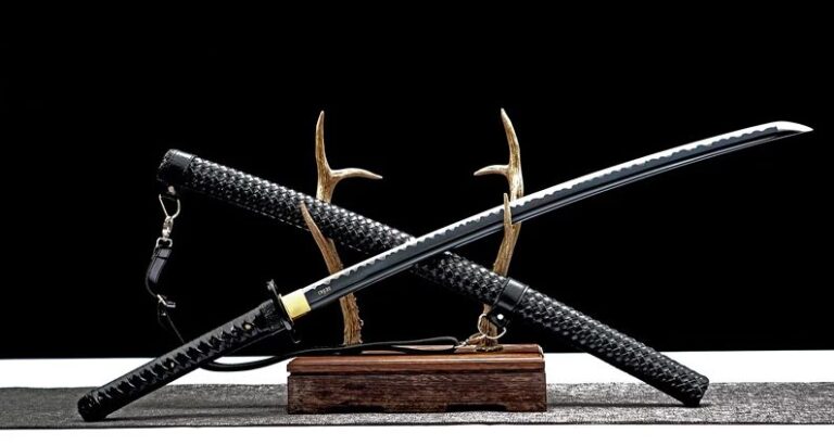 Black Katana Sword | Hand-Forged | KatanaEmpire.us