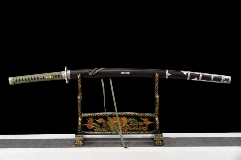 Ginmidori Katana Sword (銀緑) Silver Green | KatanaEmpire.us